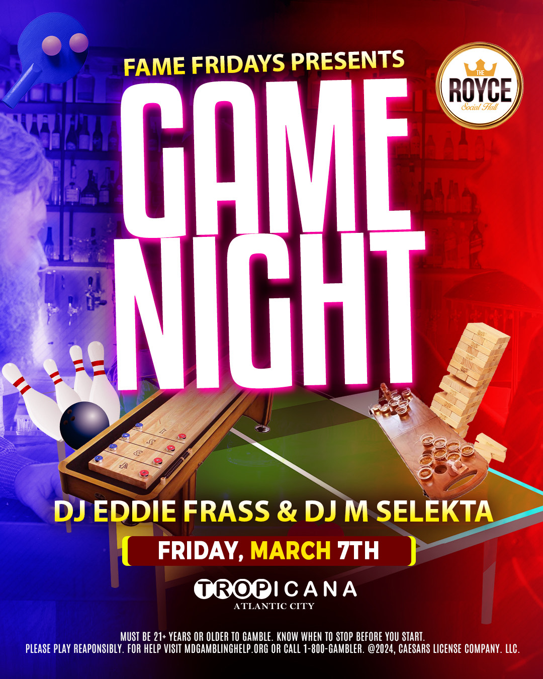 The Royce - Entertainment Calendar